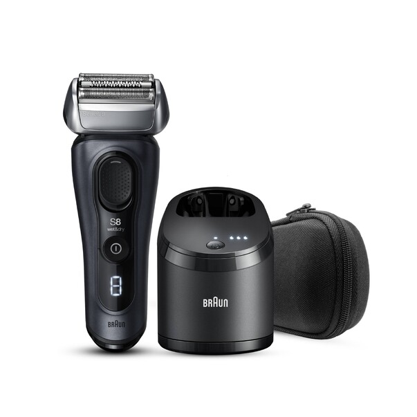 Braun Series 8 8453cc Grey Wet&Dry holicí strojek - Holime.cz Braun Series 8 8453cc Grey Wet&Dry holicí strojek - Holime.cz